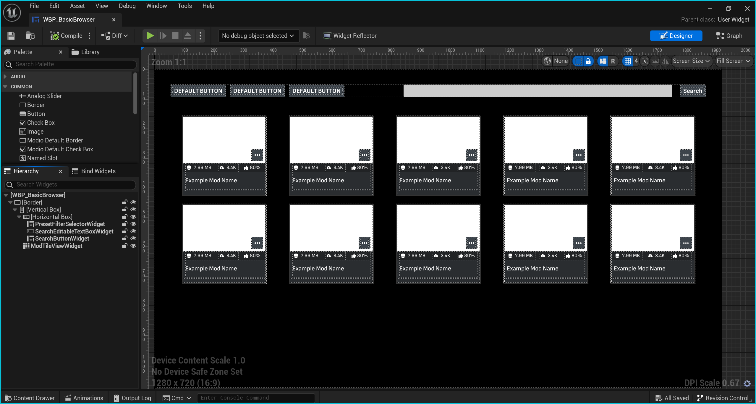 Building a Simple Mod Browser from Components | mod.io Official ...