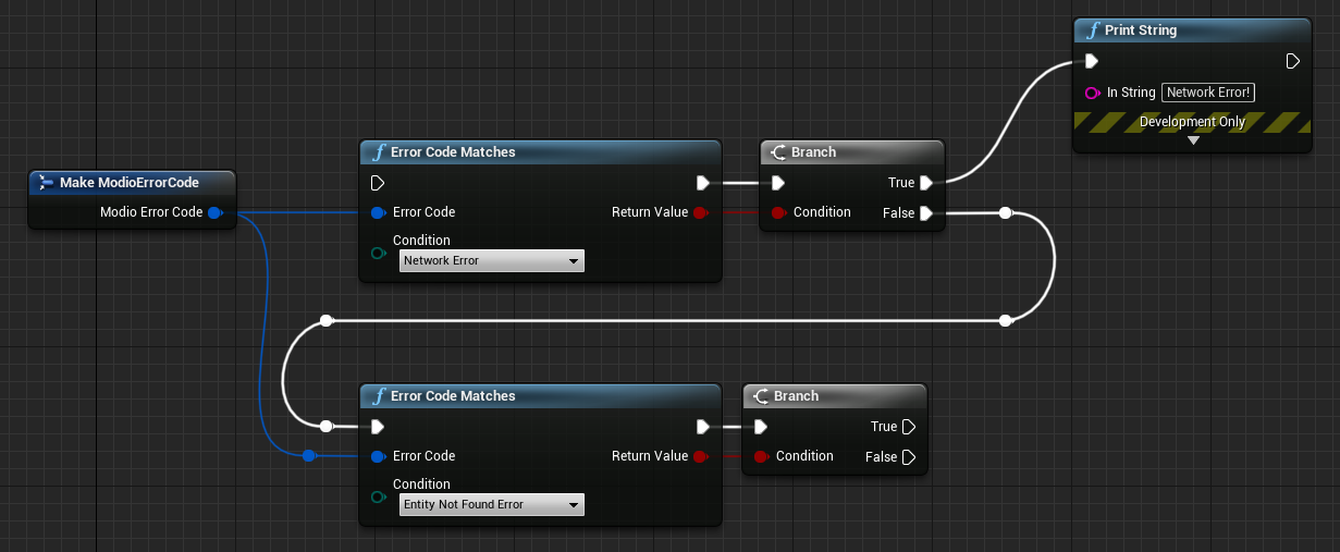 Error Handling | mod.io Official Documentation