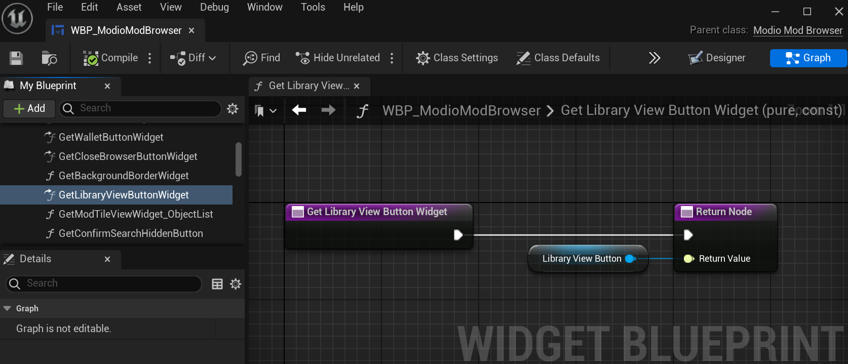 Substituting Components in the Template Mod Browser | mod.io Official Documentation